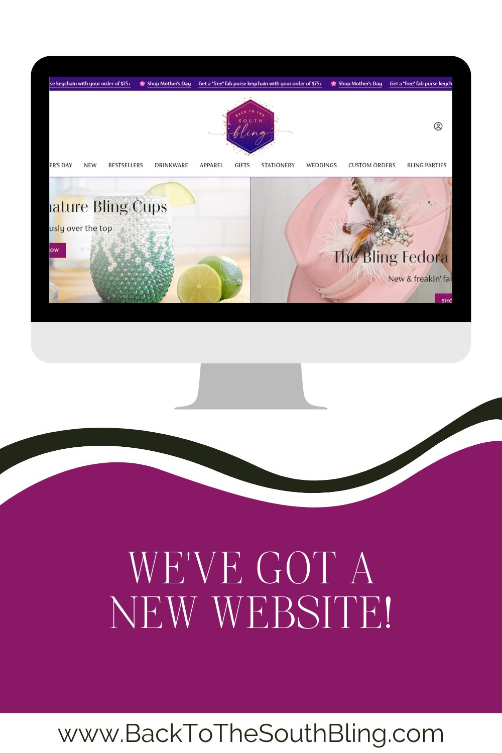 We've Got a New Website Coming! – Back to the South Bling